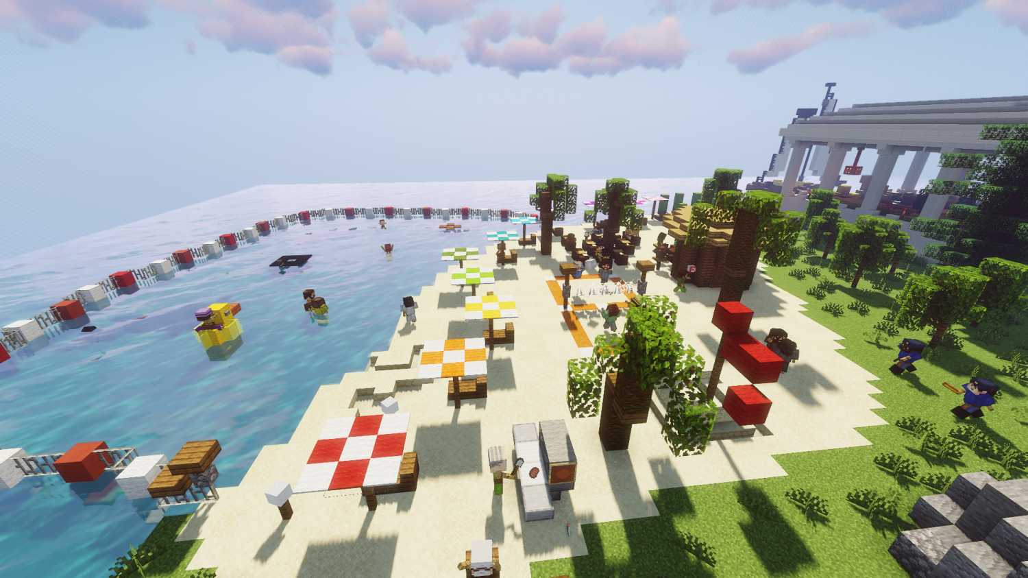 Lobby | Island | Premium on Polymart - Minecraft Builds