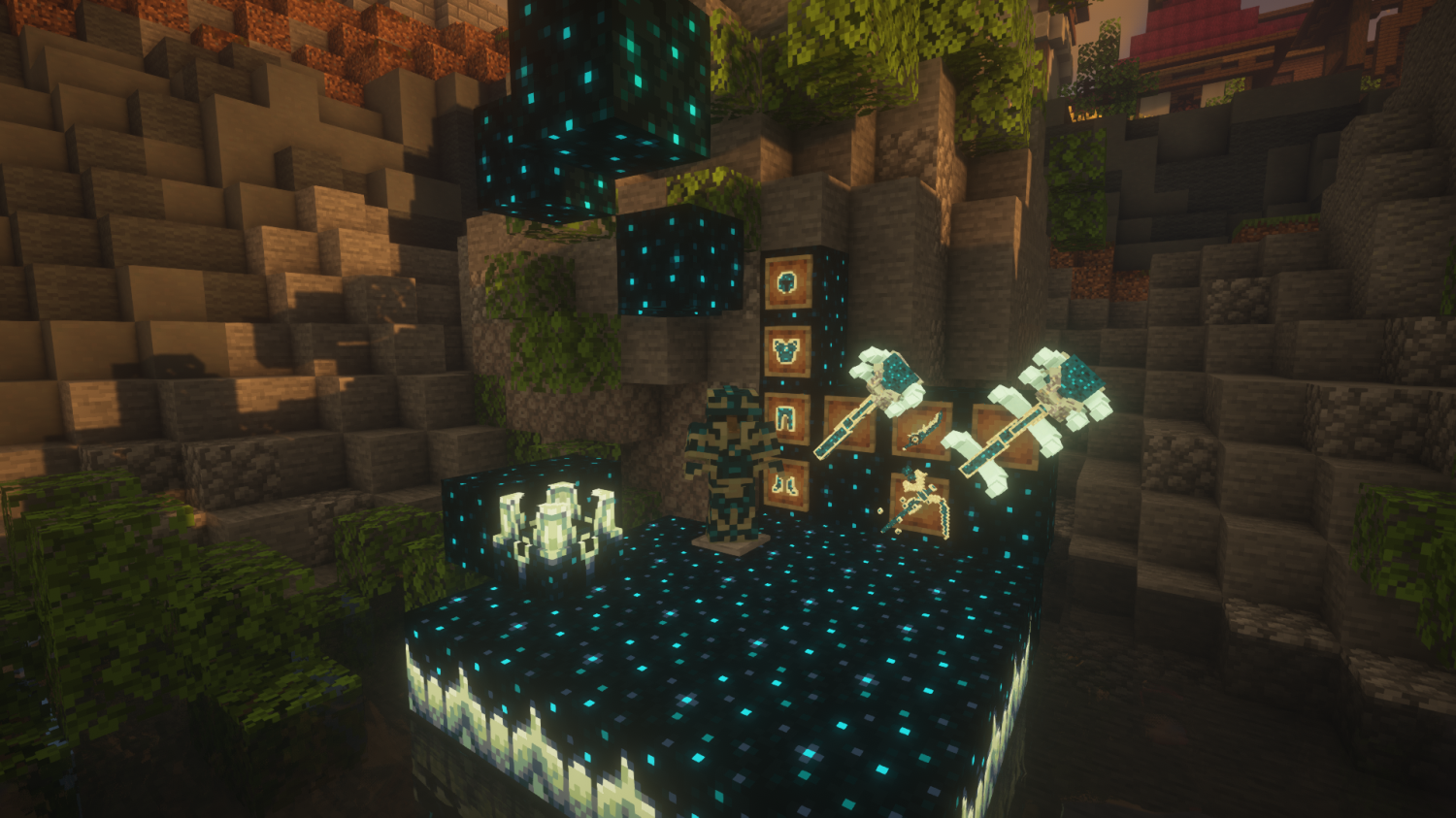 Warden Weapons Set RPG 💥 on Polymart - Minecraft Models