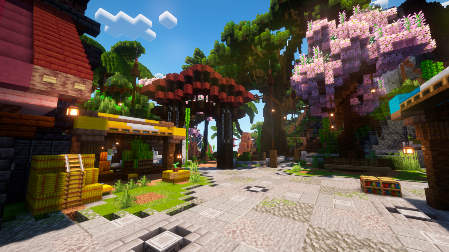 Mystic Kingdom Spawn - 1000x1000 on Polymart - Minecraft Builds