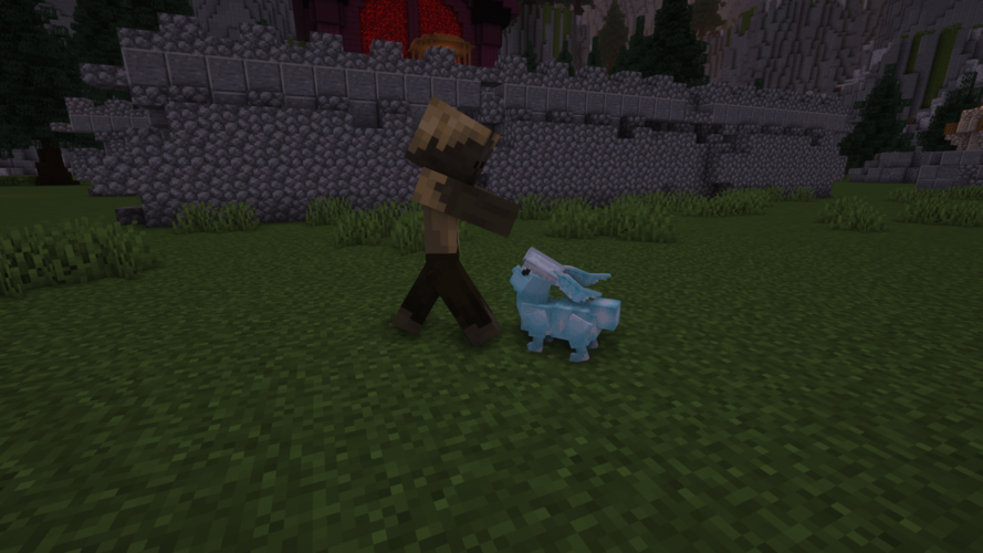 Rabbit pet valentine | MCPets on Polymart - Minecraft Models