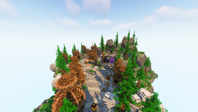 | 200x230 | SkyBlock Spawn on Polymart - Minecraft Builds