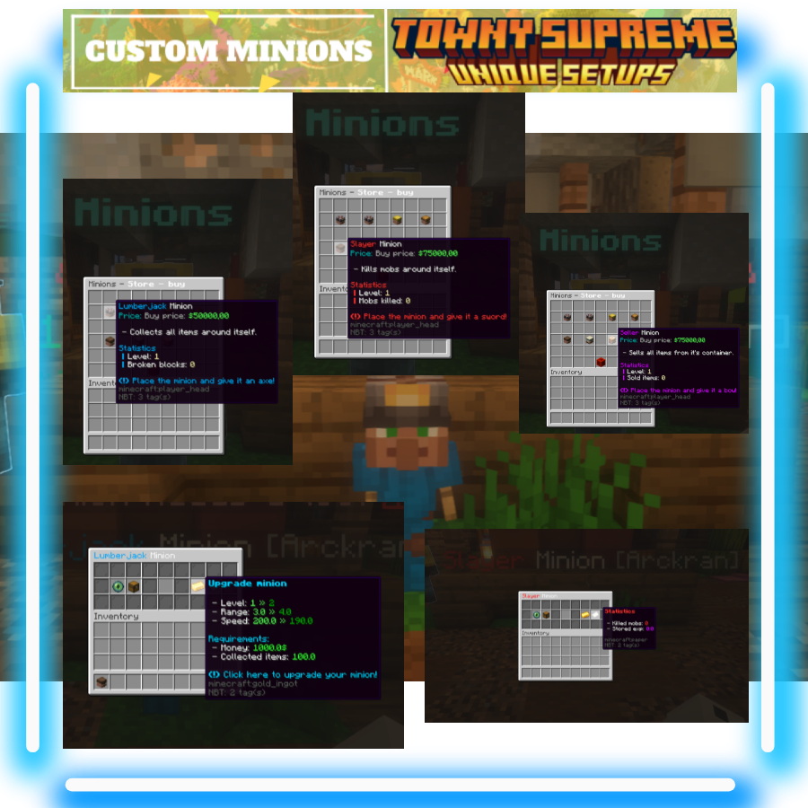 Towny Supreme Server Setup Minecraft Map