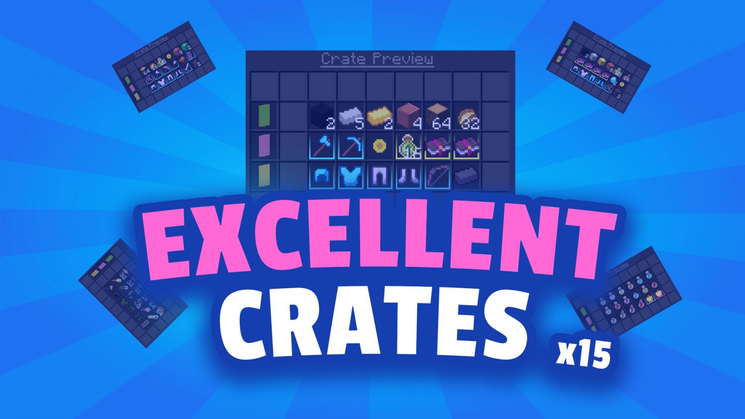 ExcellentCrates | Config | 15x on Polymart - Minecraft Configurations