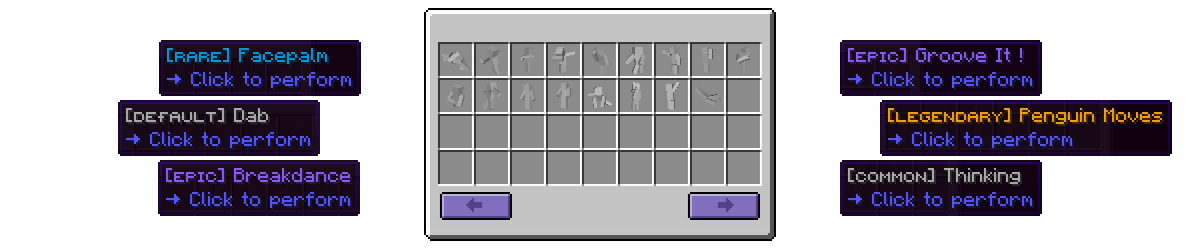 Gestures Package | Vanilla Like on Polymart - Minecraft Configurations