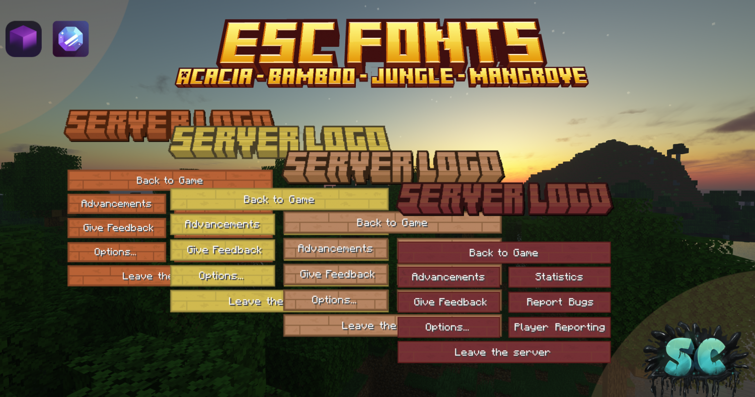 Custom ESC - Vol. 2 on Polymart - Minecraft Resource packs