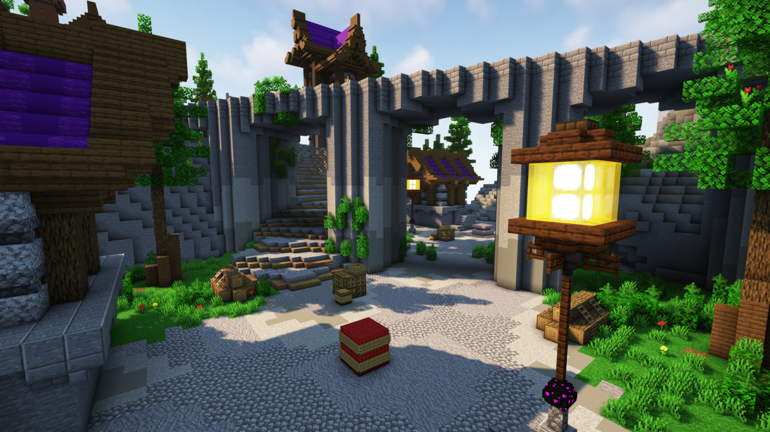 | 430x430 | Purple Spawn on Polymart - Minecraft Builds