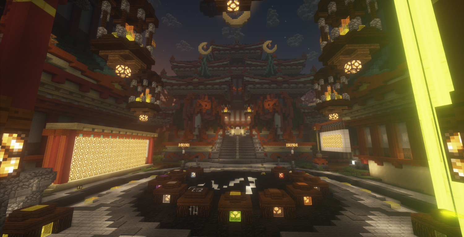300x300 Japanese Lobby/Hub on Polymart - Minecraft Builds
