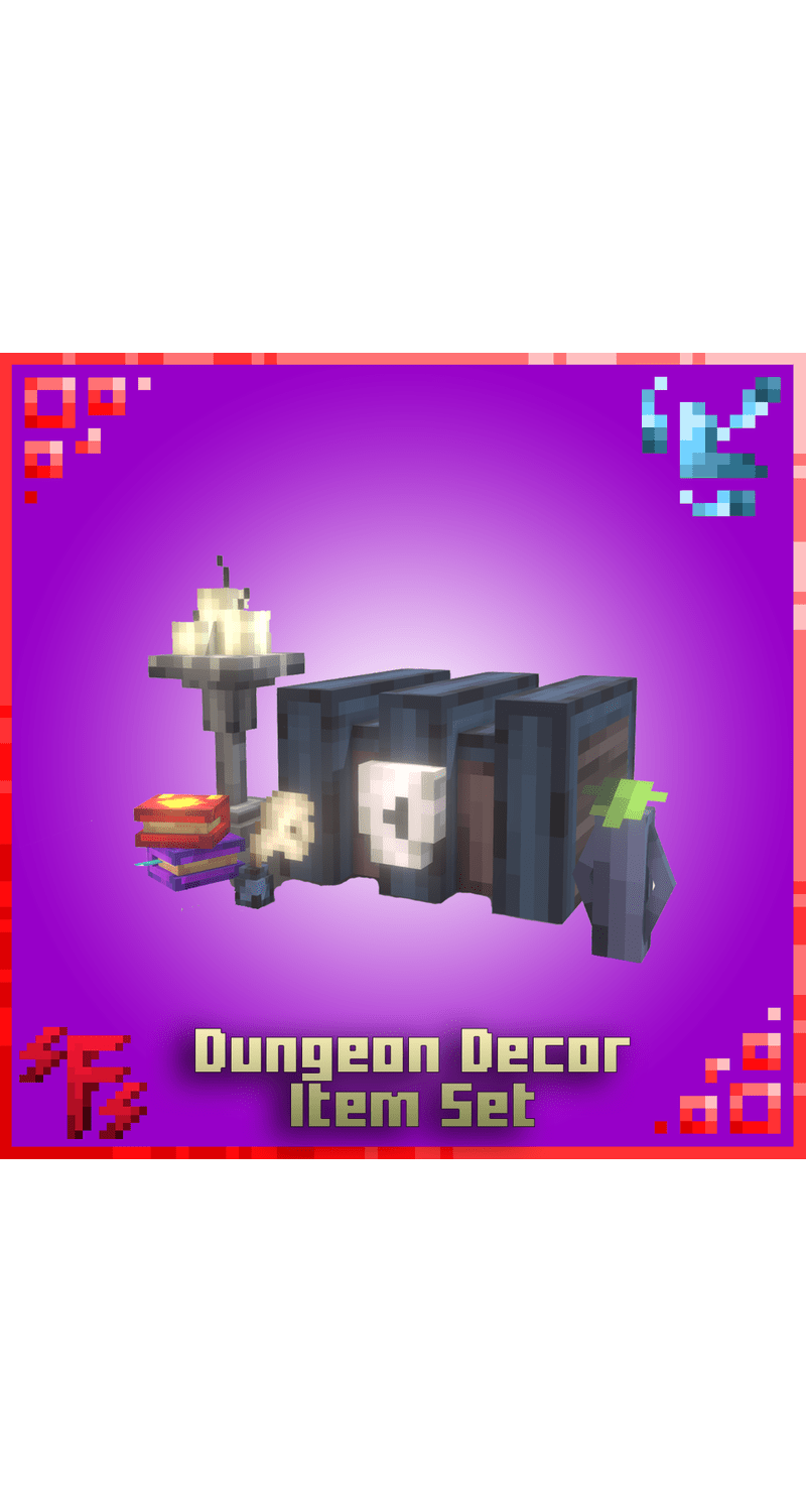 Mini Dungeon Decor Set on Polymart - Minecraft Models