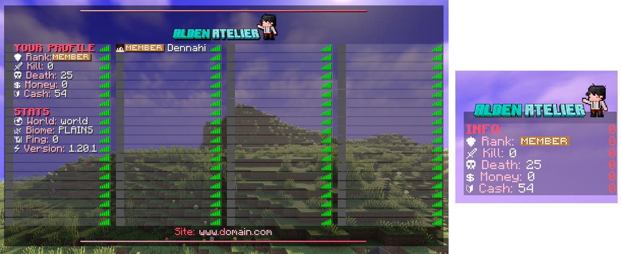 Box Ranks and TAB Config - Alden on Polymart - Minecraft Resource packs