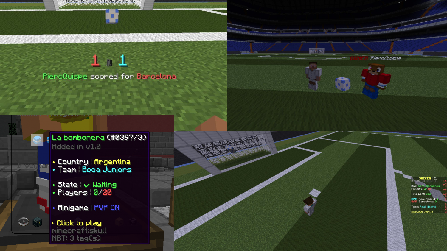 SOCCER | Minecraft Setup on Polymart - Minecraft Setups