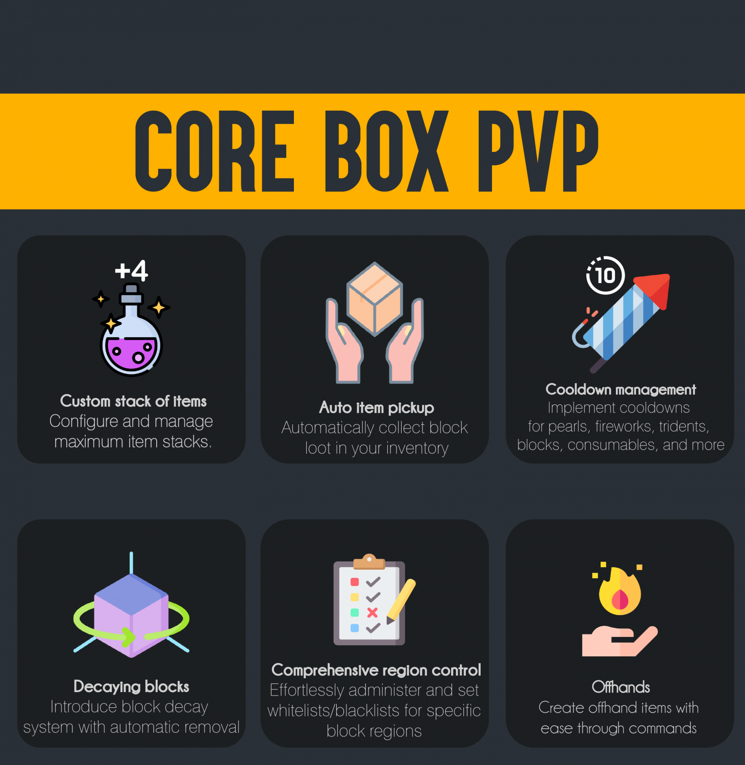 CoreBoxPvP on Polymart - Minecraft Plugins