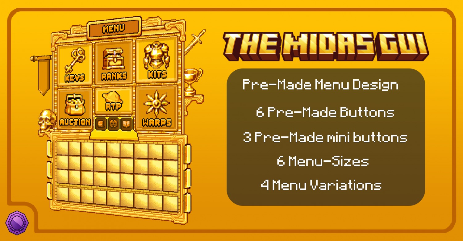 The Midas GUI on Polymart - Minecraft Resource packs