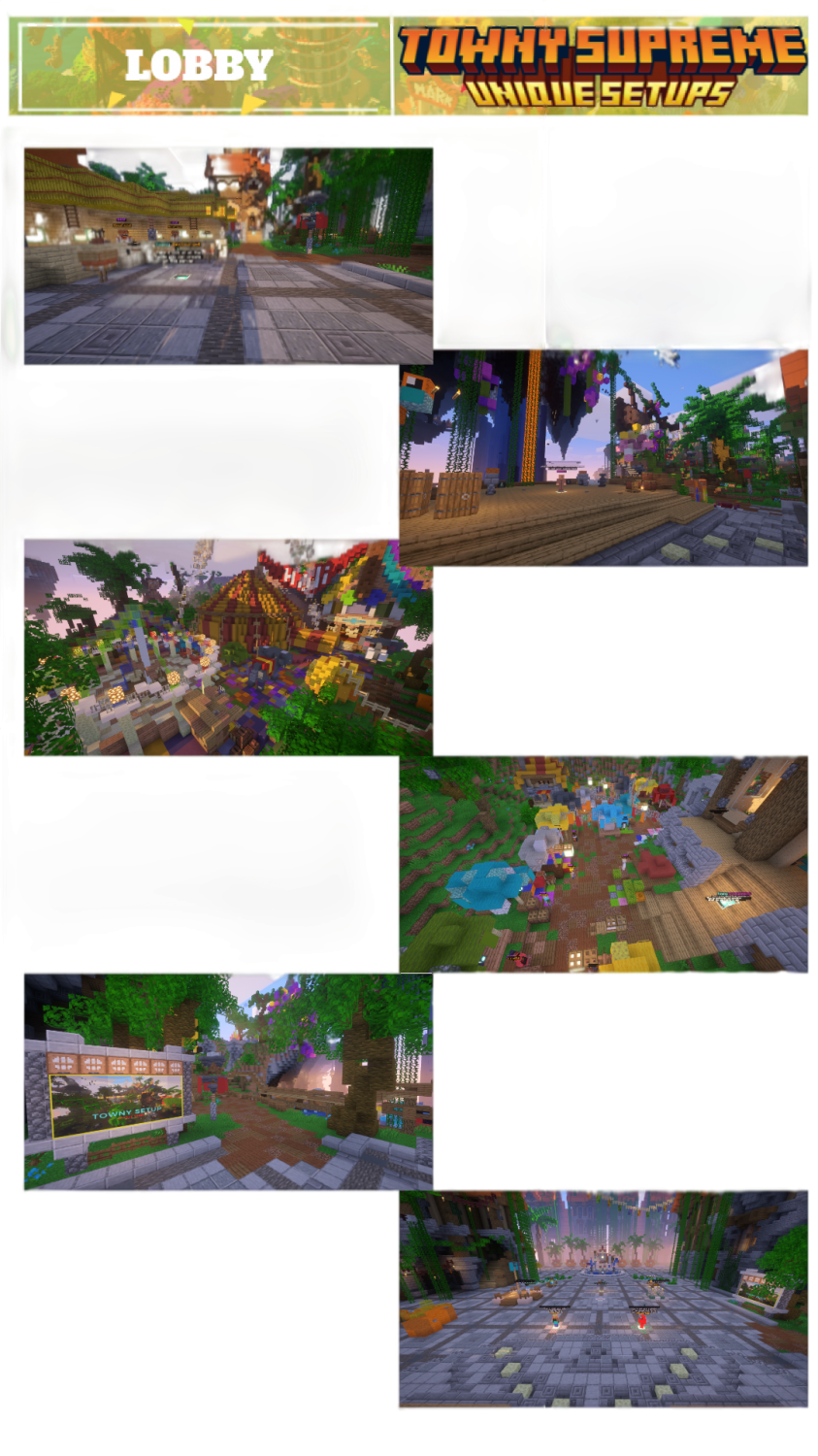 Towny Supreme Server Setup Minecraft Map