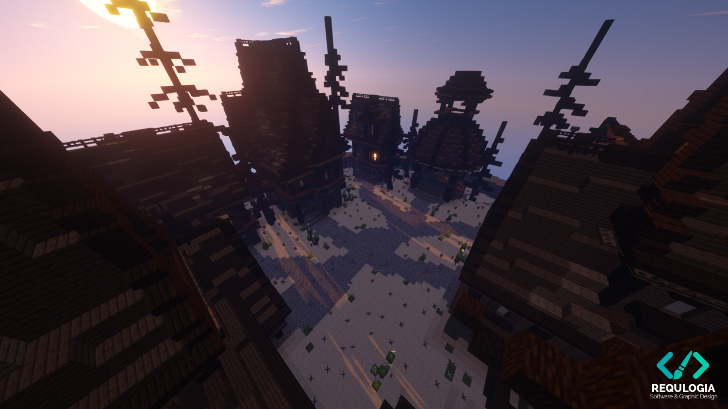 AUTH LOBBY - Desert Themed Map on Polymart - Minecraft Builds