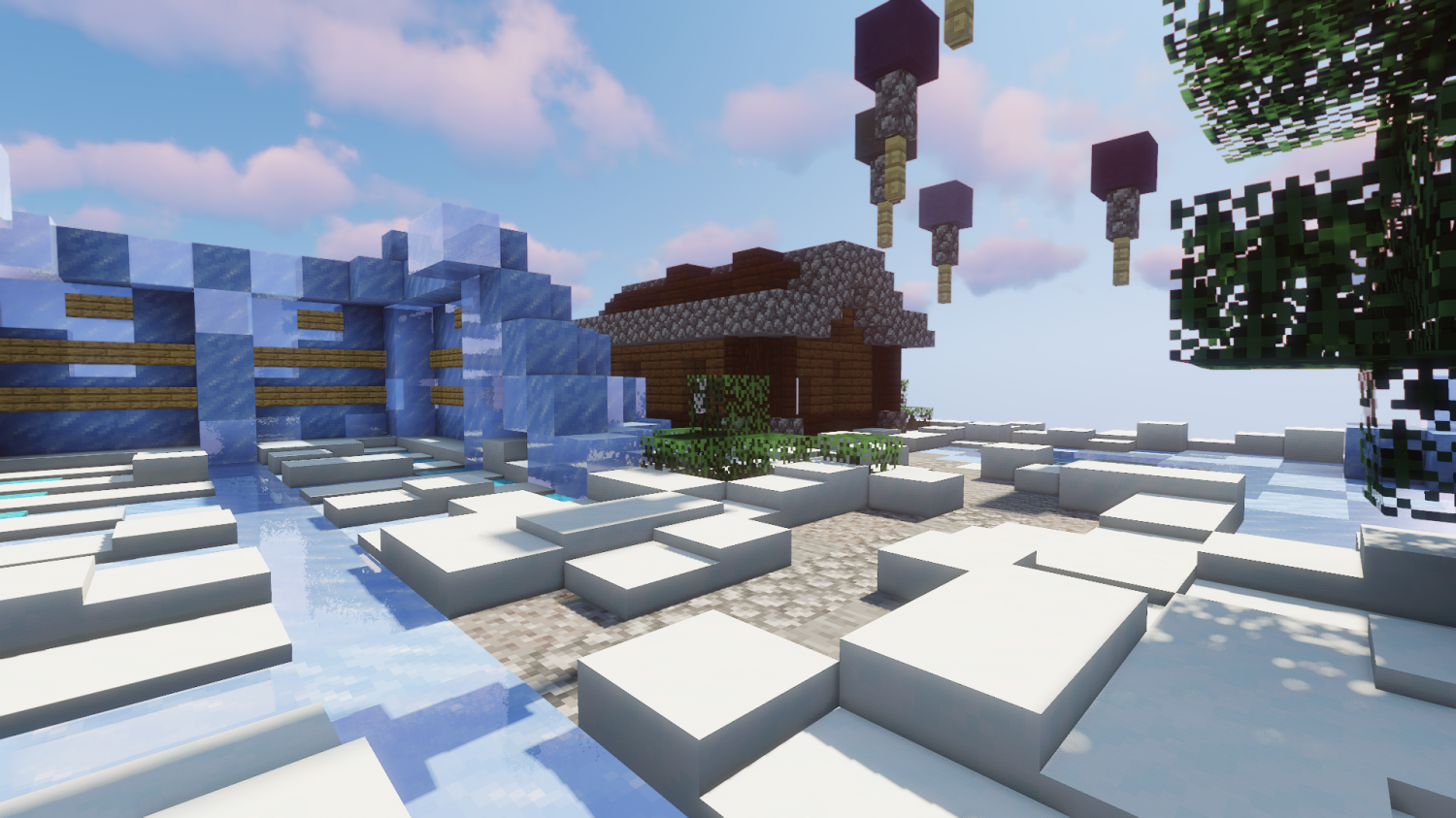 Hub | Iceland | Free on Polymart - Minecraft Builds