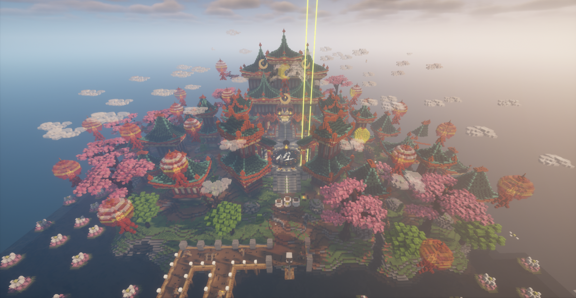 300x300 Japanese Lobby/Hub on Polymart - Minecraft Builds