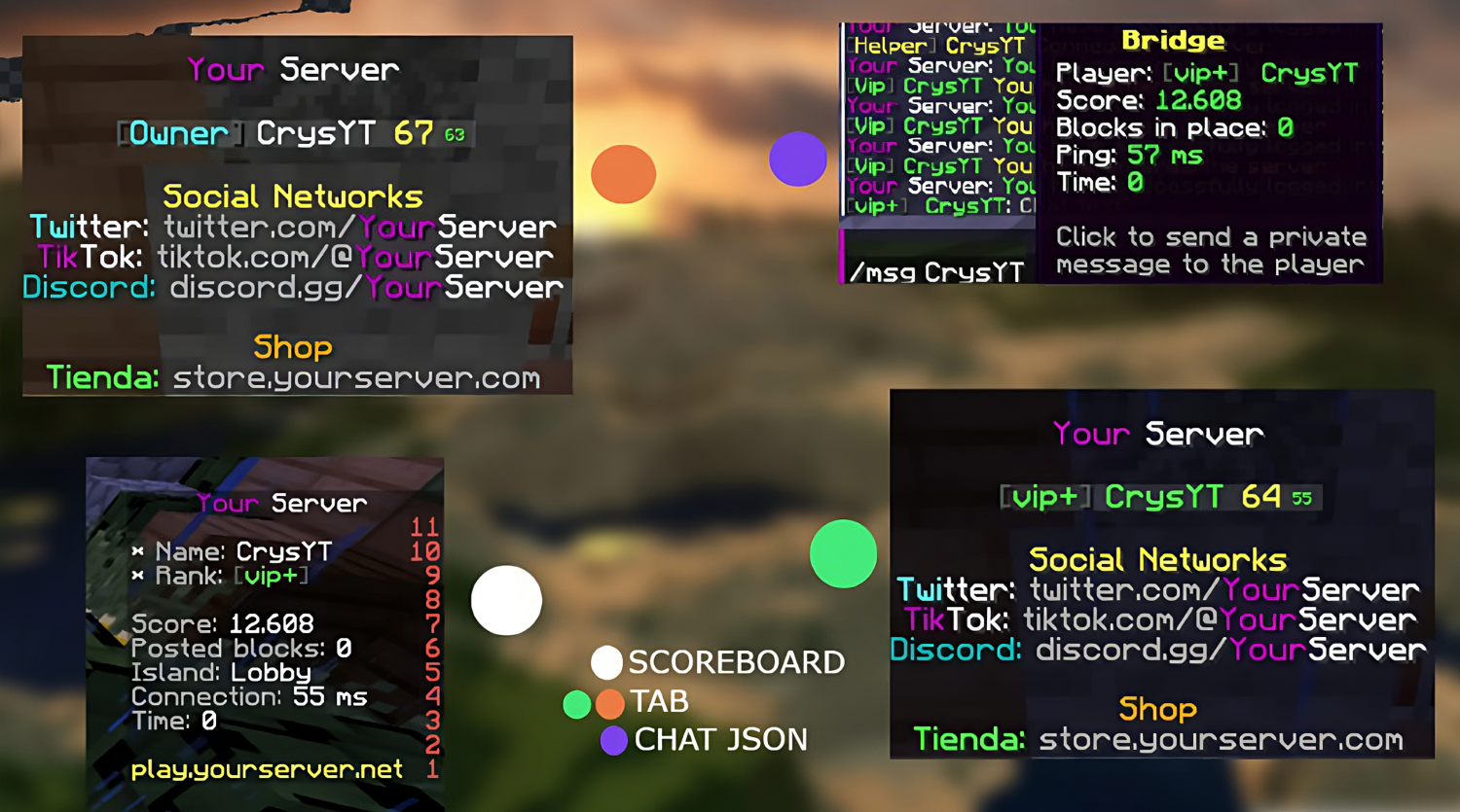 Server configuration - Bridges on Polymart - Minecraft Setups