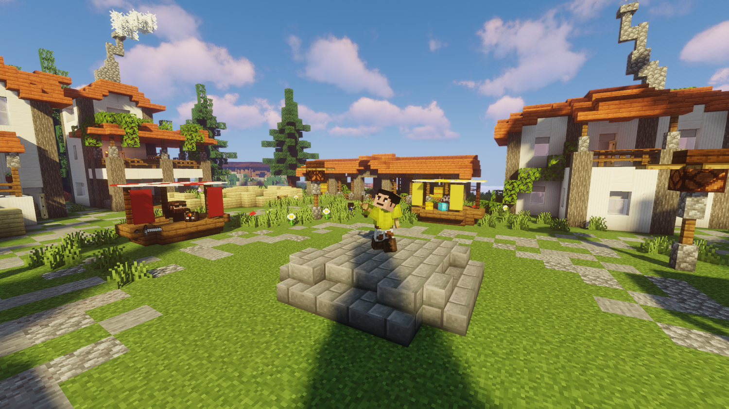 Lobby | Island | Premium on Polymart - Minecraft Builds