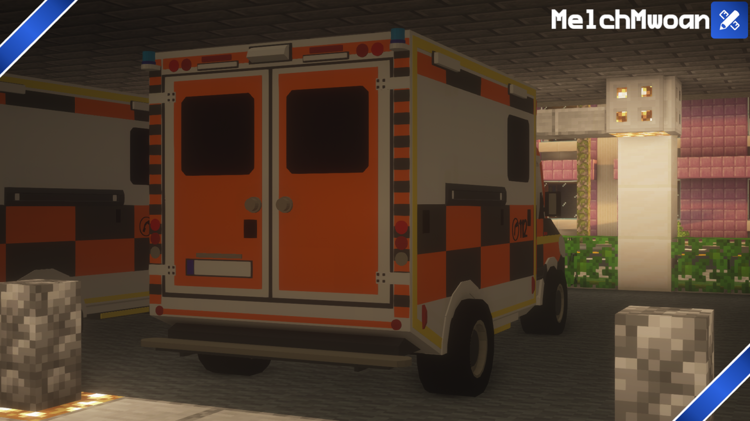 German Ambulance on Polymart - Minecraft Models