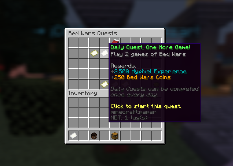 Quests | BedWars add-on on Polymart - Minecraft Plugins