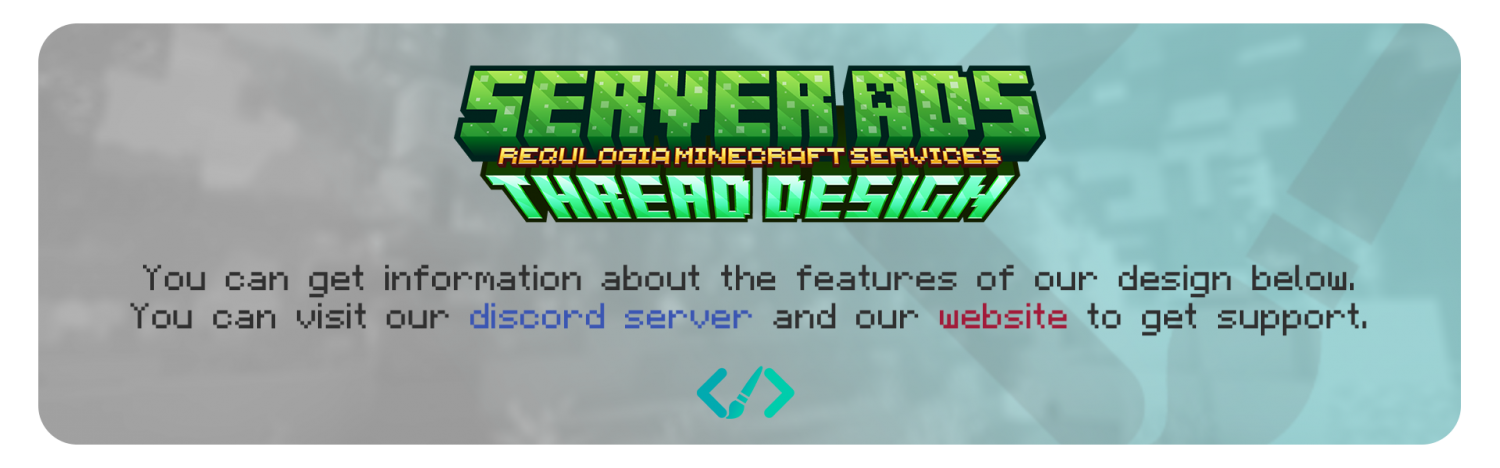 SERVER ADS - Epic Thread Design on Polymart - Minecraft Art