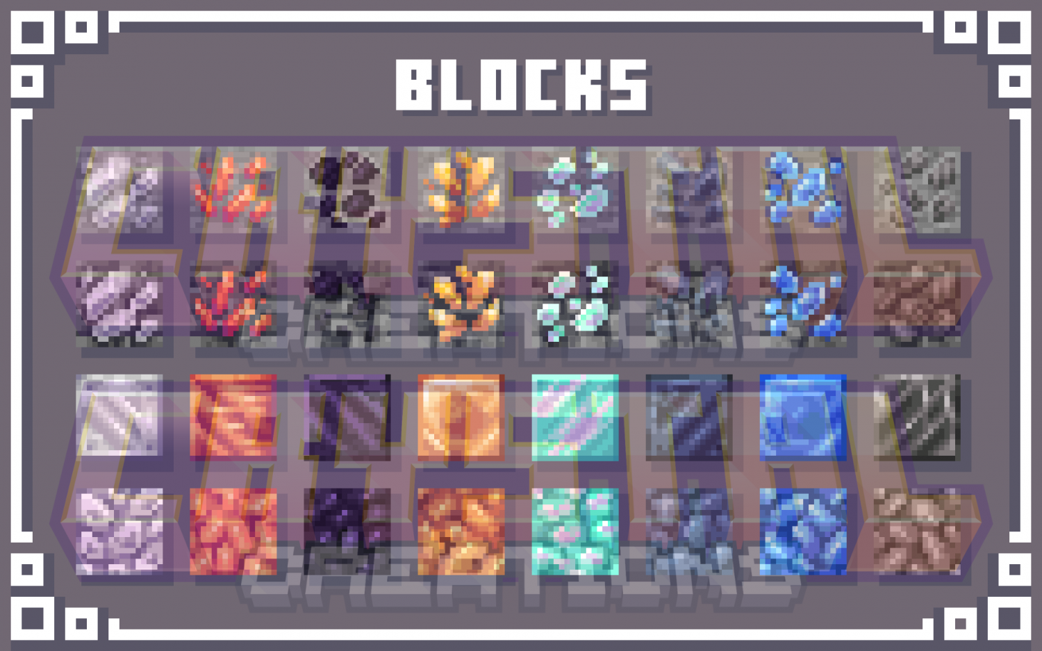 Minerals Pack Vol. 2 on Polymart - Minecraft Resource packs