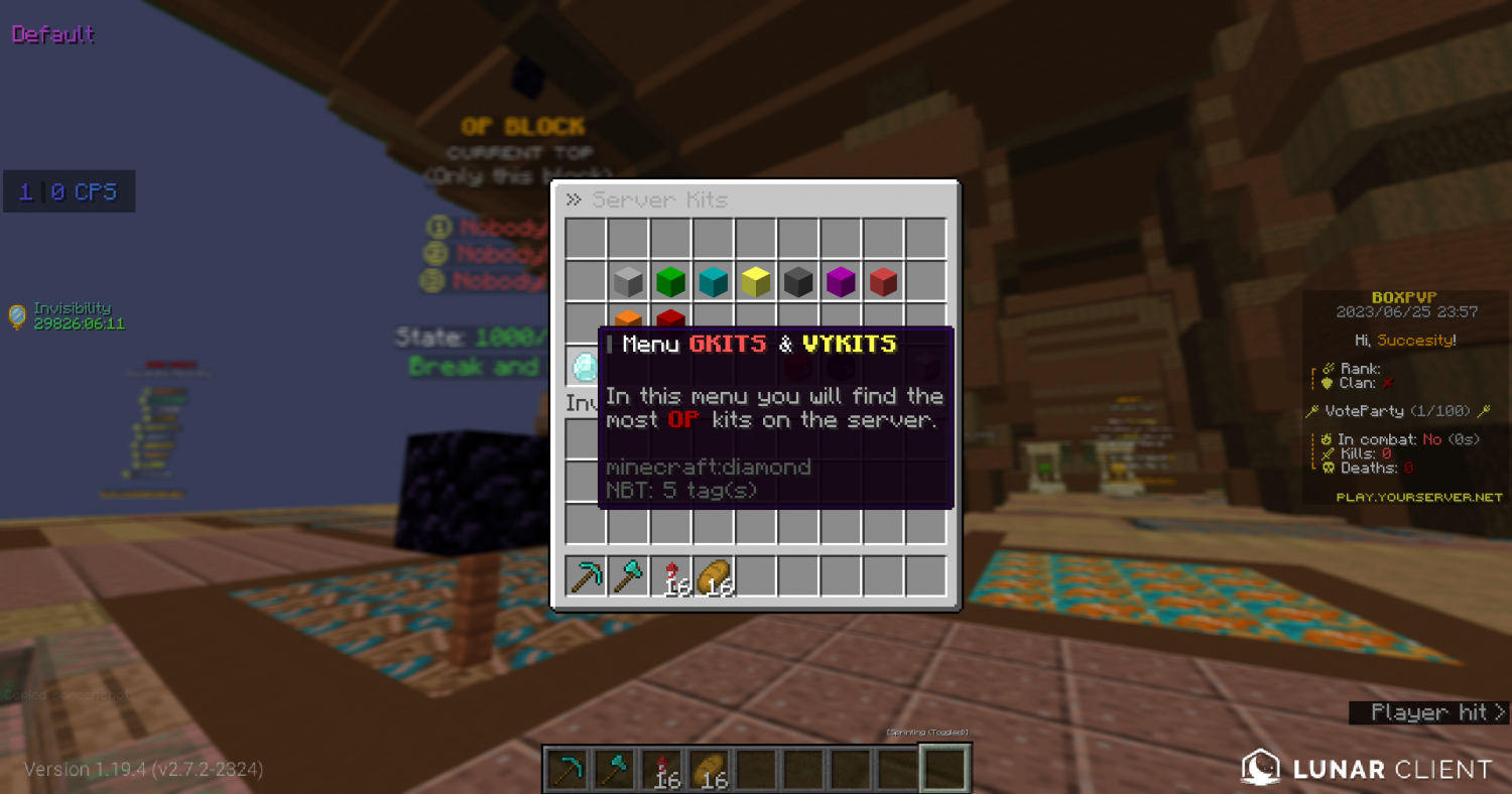 BEST BOXPVP SETUP [EN/ES] on Polymart - Minecraft Setups