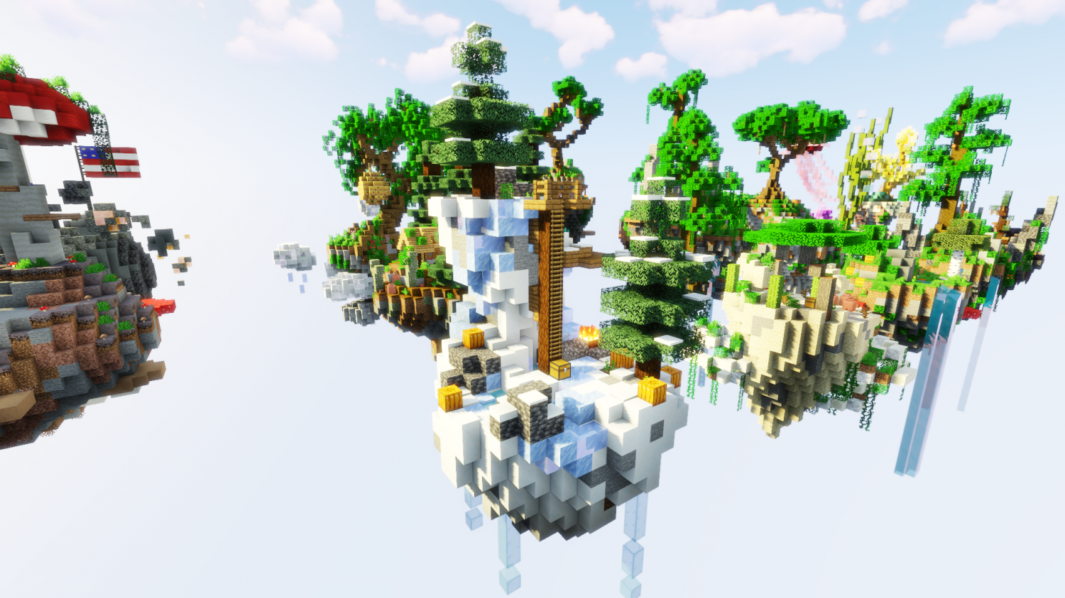 20 SkyBlock Starter Islands on Polymart - Minecraft Builds