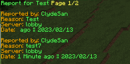 Advance Report | Perfect Report System for Bungeecord - CS-Development ...