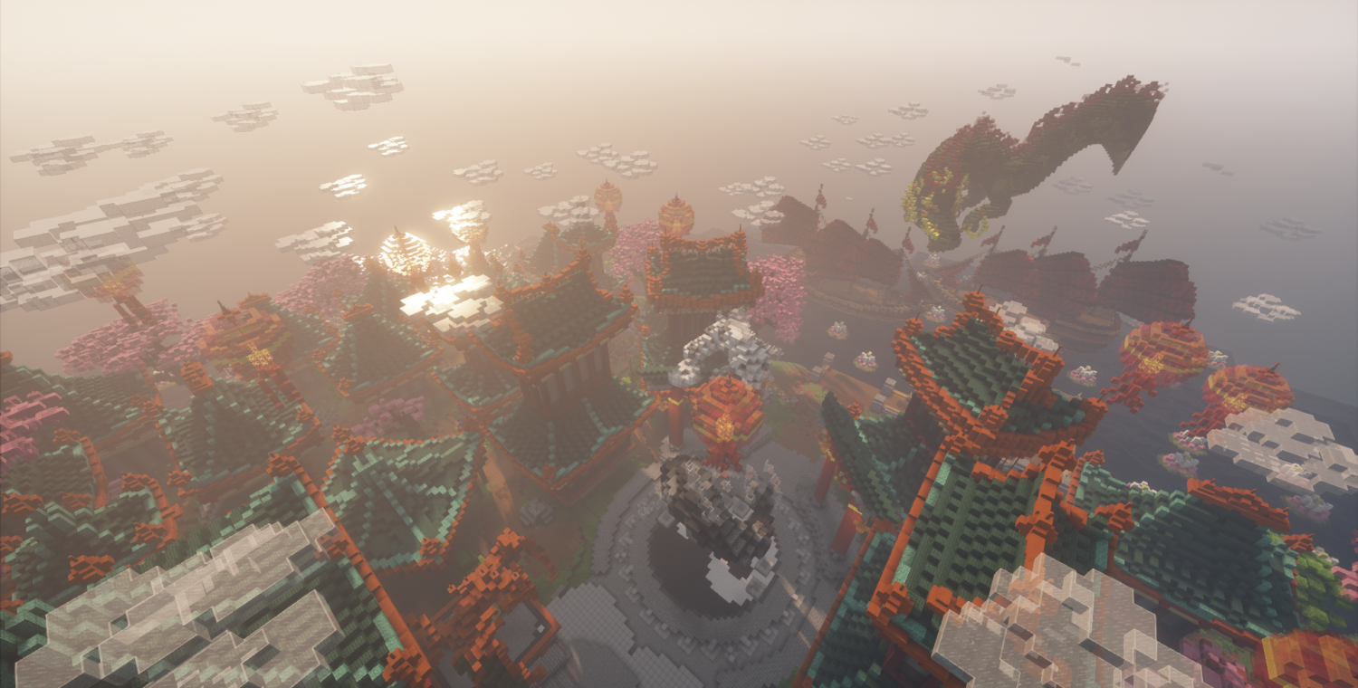 300x300 Japanese Lobby/Hub on Polymart - Minecraft Builds