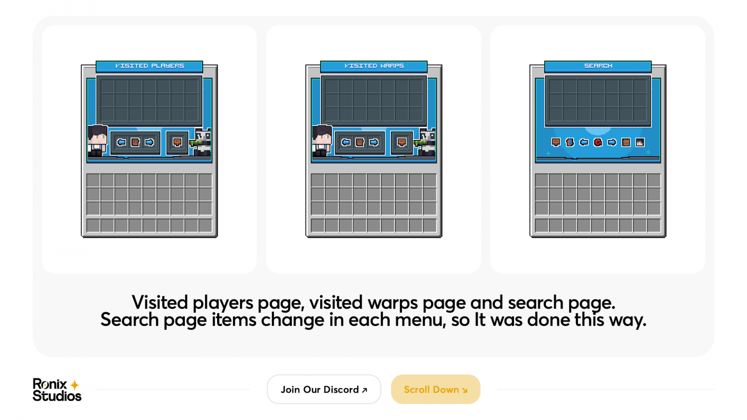 CubePlayerWarps UI on Polymart - Minecraft Resource packs