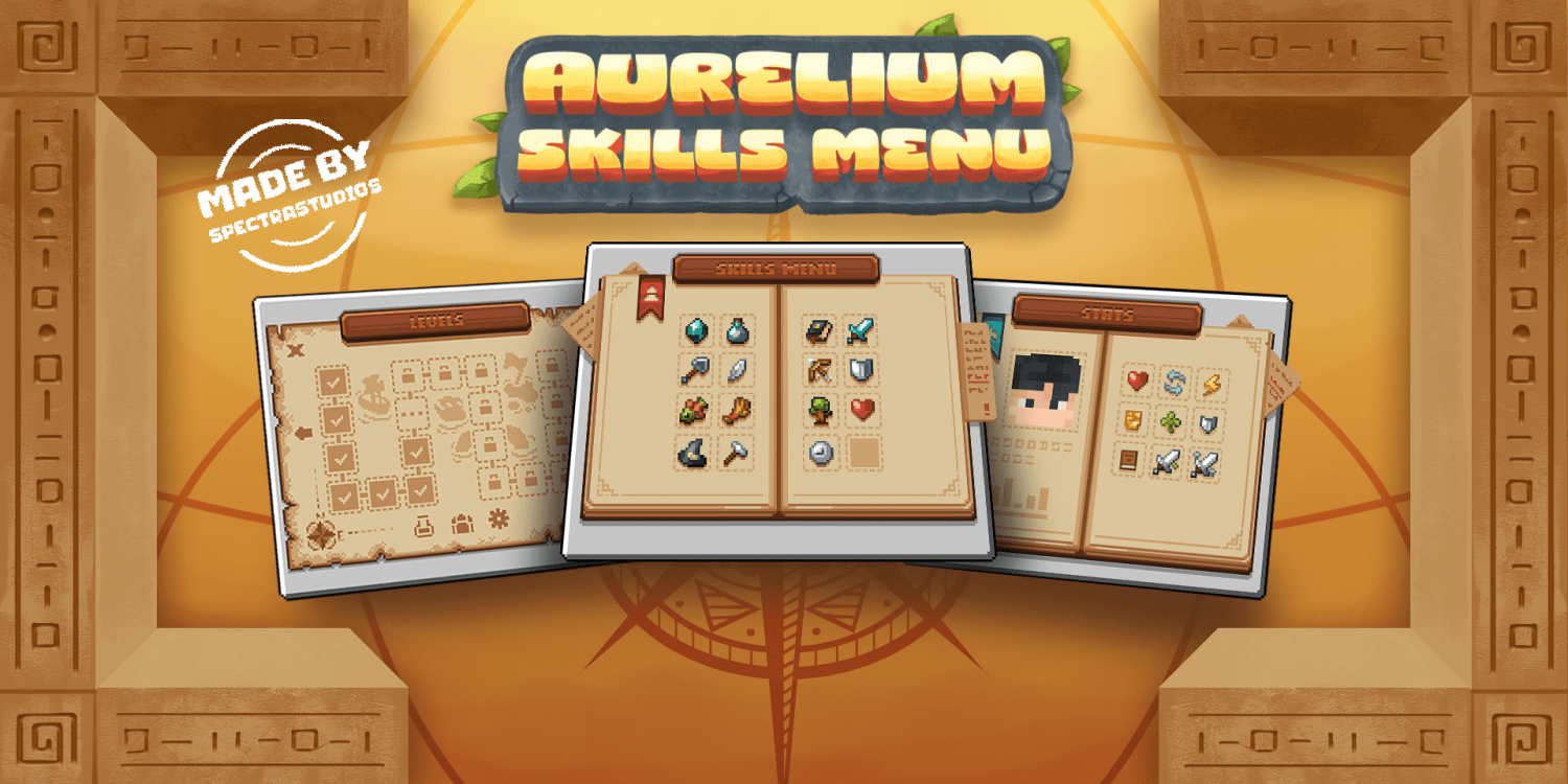 Animated AuraSkills Menu Extra on Polymart - Minecraft Configurations