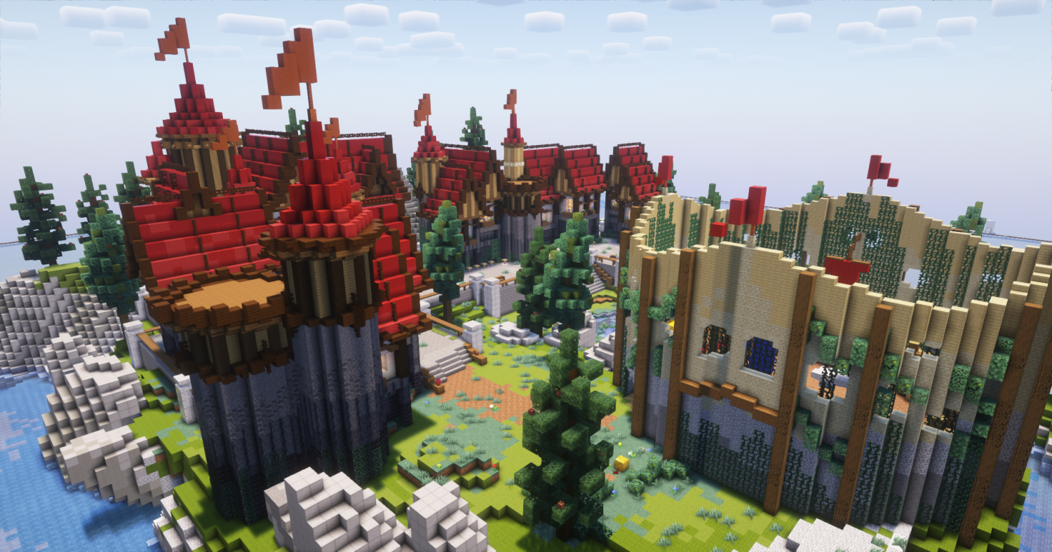 Red Village - Server Spawn on Polymart - Minecraft Builds