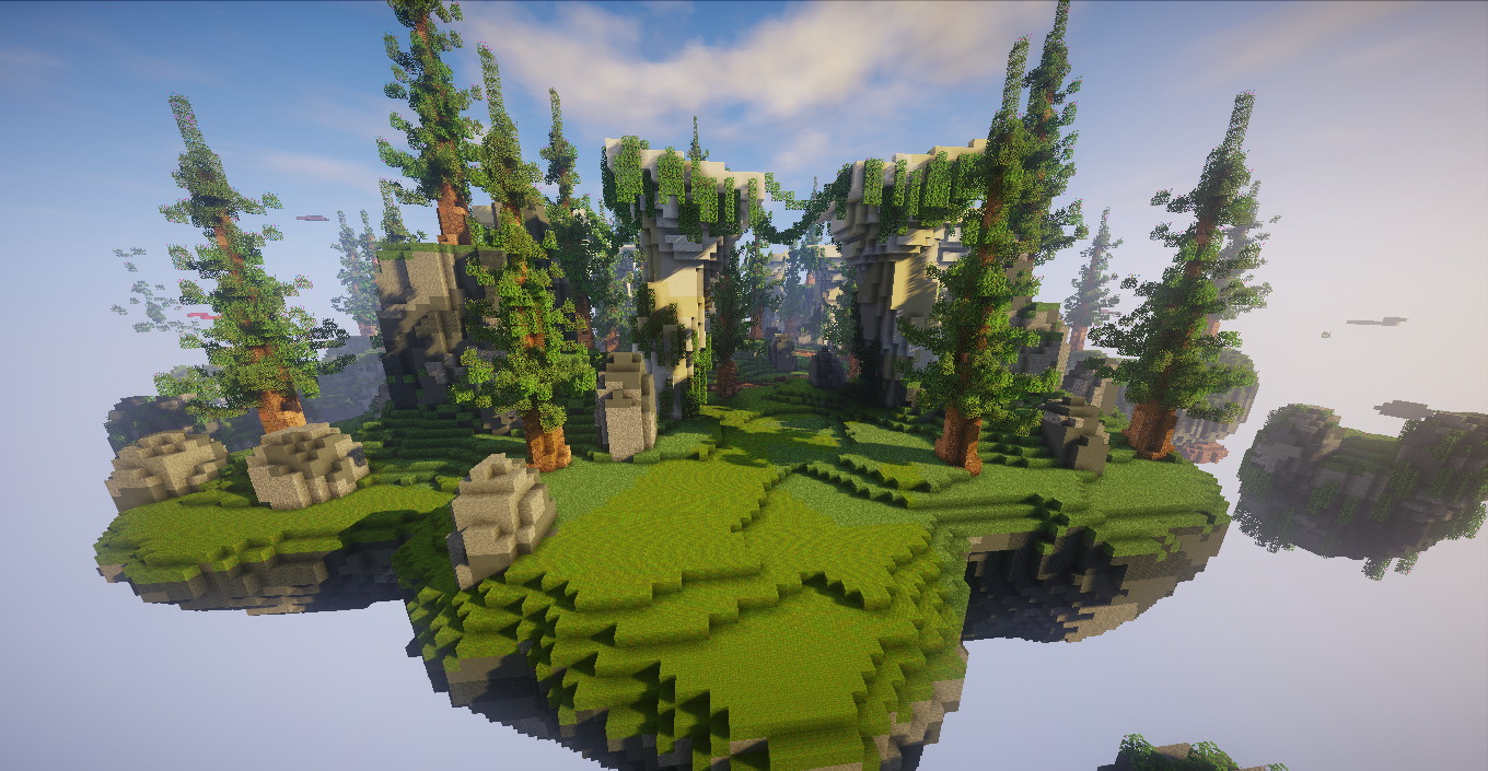 Mega BedWars Map - 16 Islands on Polymart - Minecraft Builds