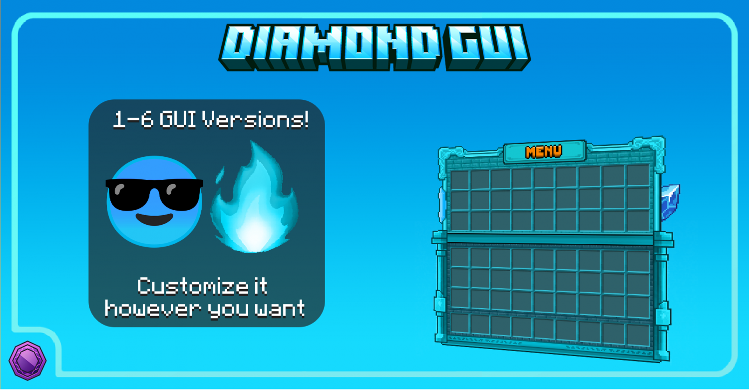 The Diamond GUI on Polymart - Minecraft Resource packs