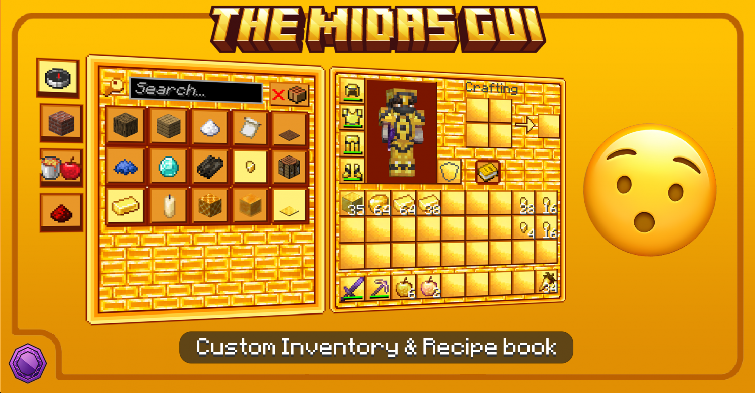 The Midas GUI on Polymart - Minecraft Resource packs
