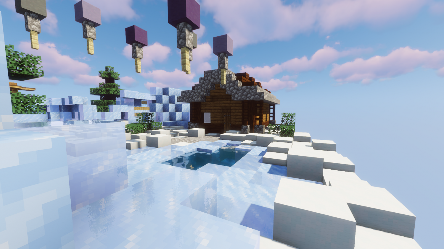 Hub | Iceland | Free on Polymart - Minecraft Builds