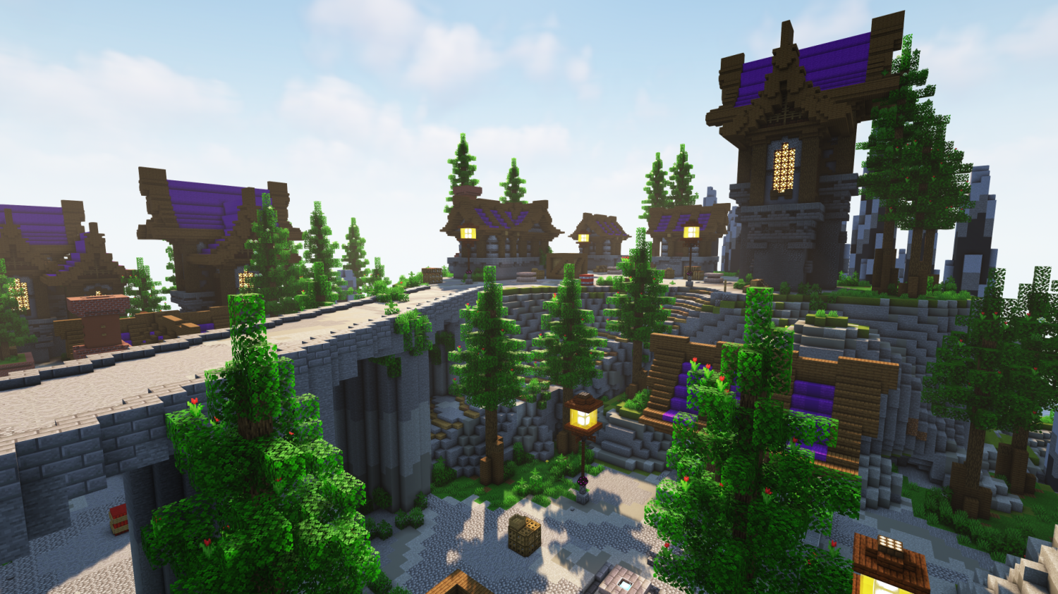 | 430x430 | Purple Spawn on Polymart - Minecraft Builds