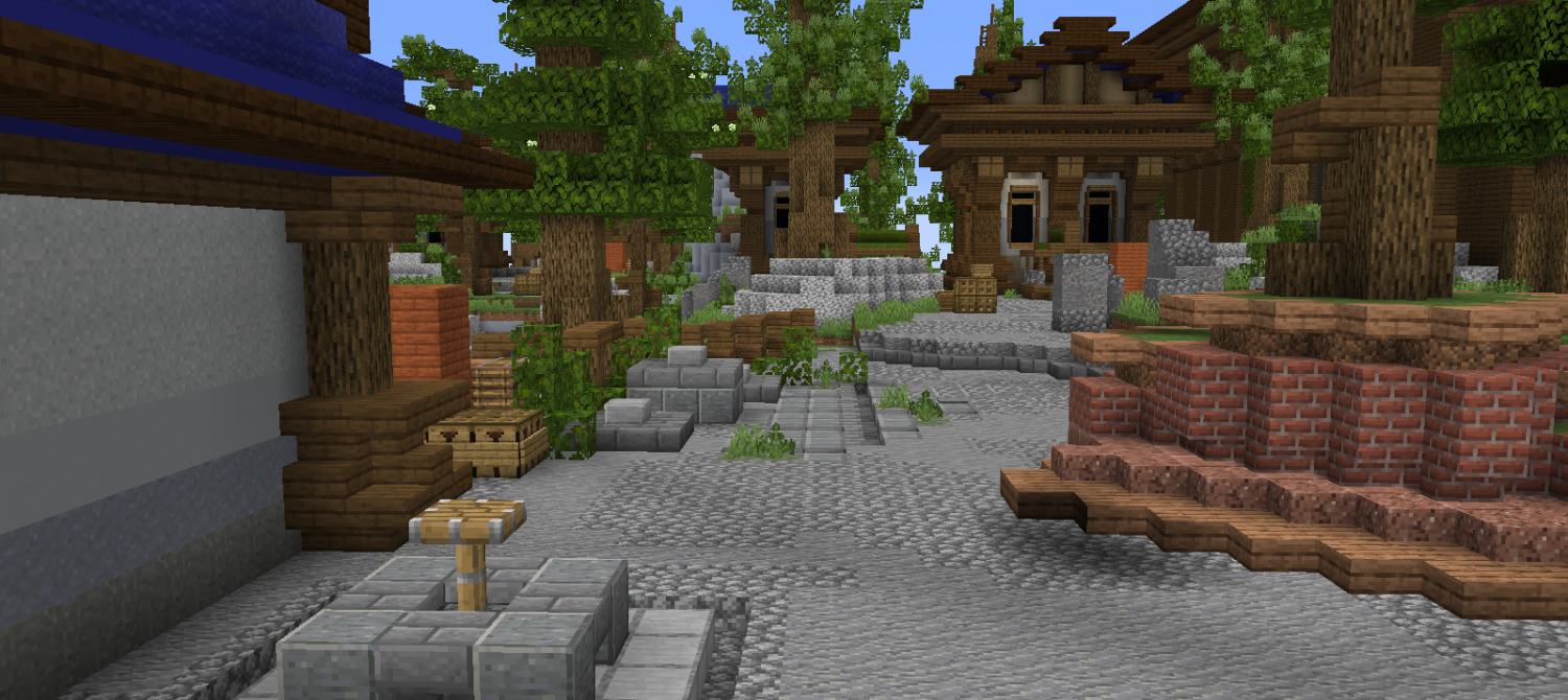 Mystical Tree | 1130x940|Lobby on Polymart - Minecraft Builds