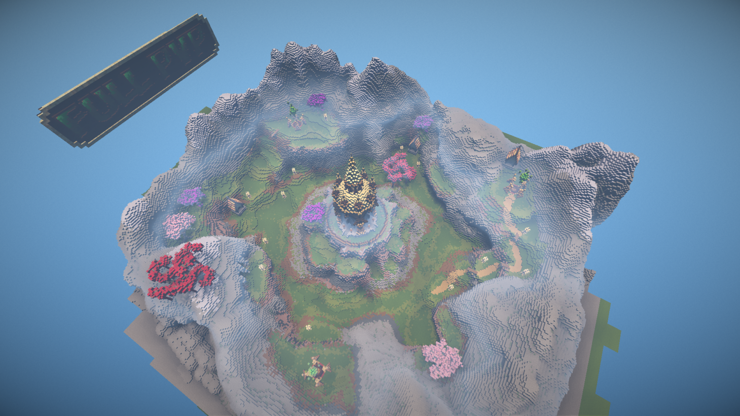 MAP SCHEMATIC FOR PVP SERVERS on Polymart - Minecraft Builds