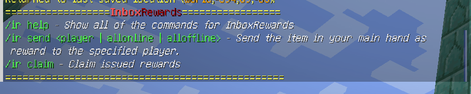 InboxRewards on Polymart - Minecraft Plugins