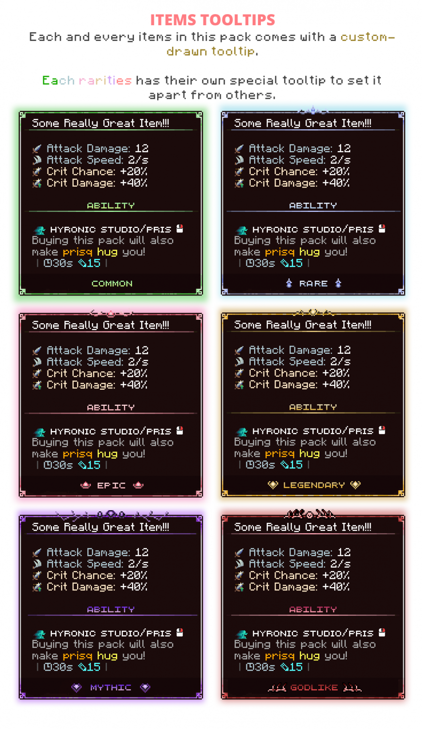 Hyronic MMOItems Pack on Polymart - Minecraft Configurations