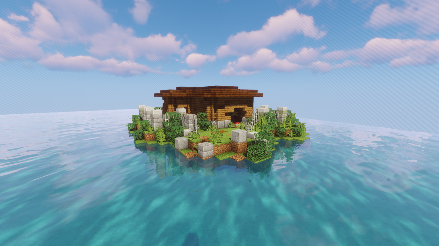 Lobby | Island | Premium on Polymart - Minecraft Builds