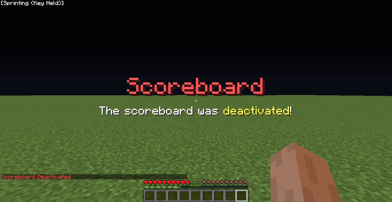 Scoreboard Activated