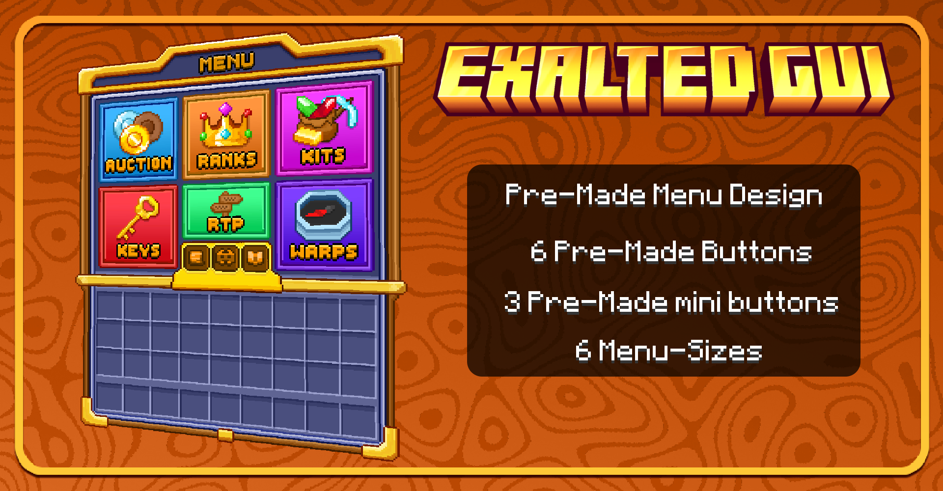 Exalted Gui On Polymart Minecraft Resource Packs