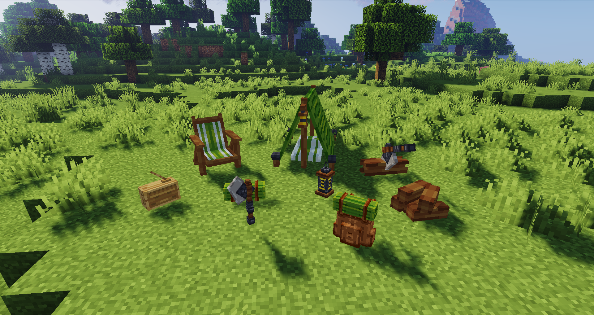 Camping Pack on Polymart - Minecraft Models