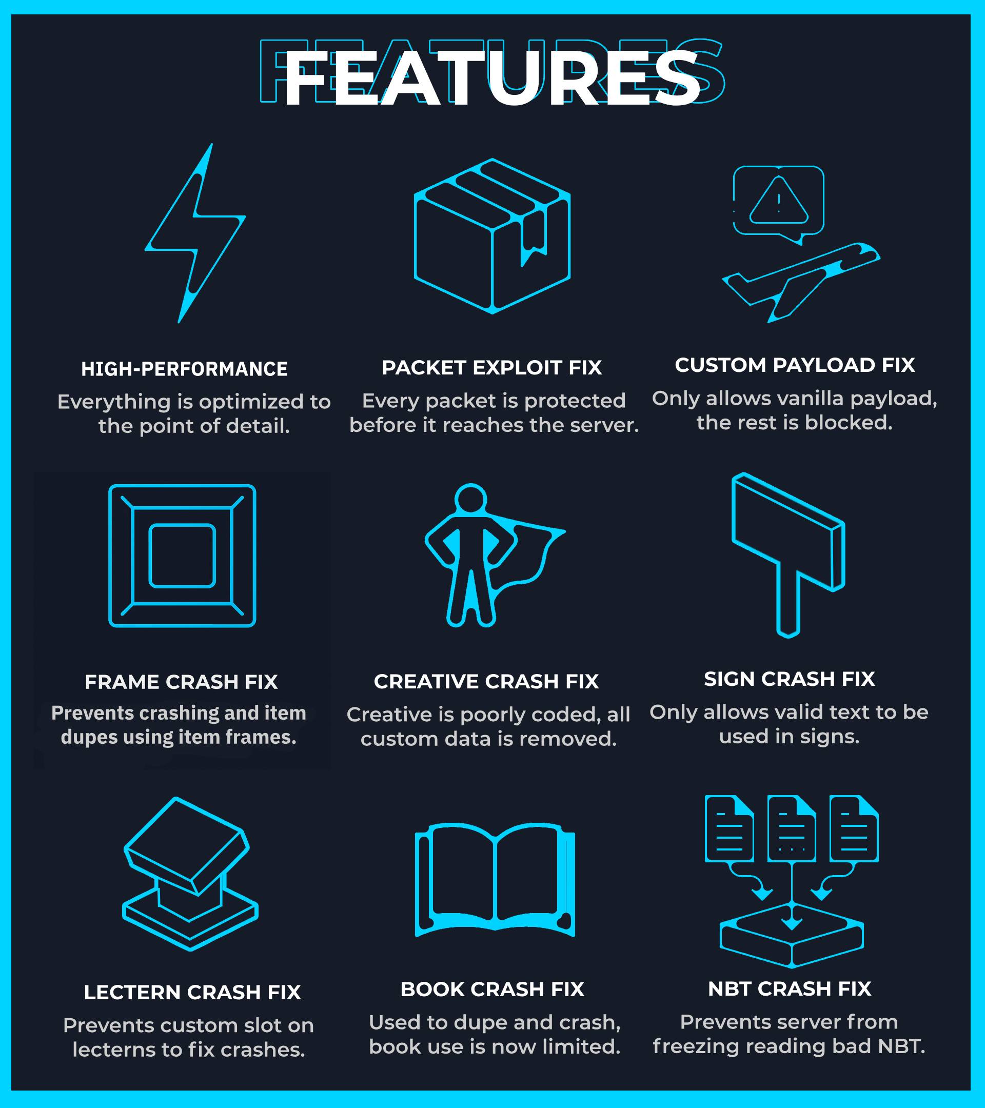 ExploitFixer on Polymart - Minecraft Plugins