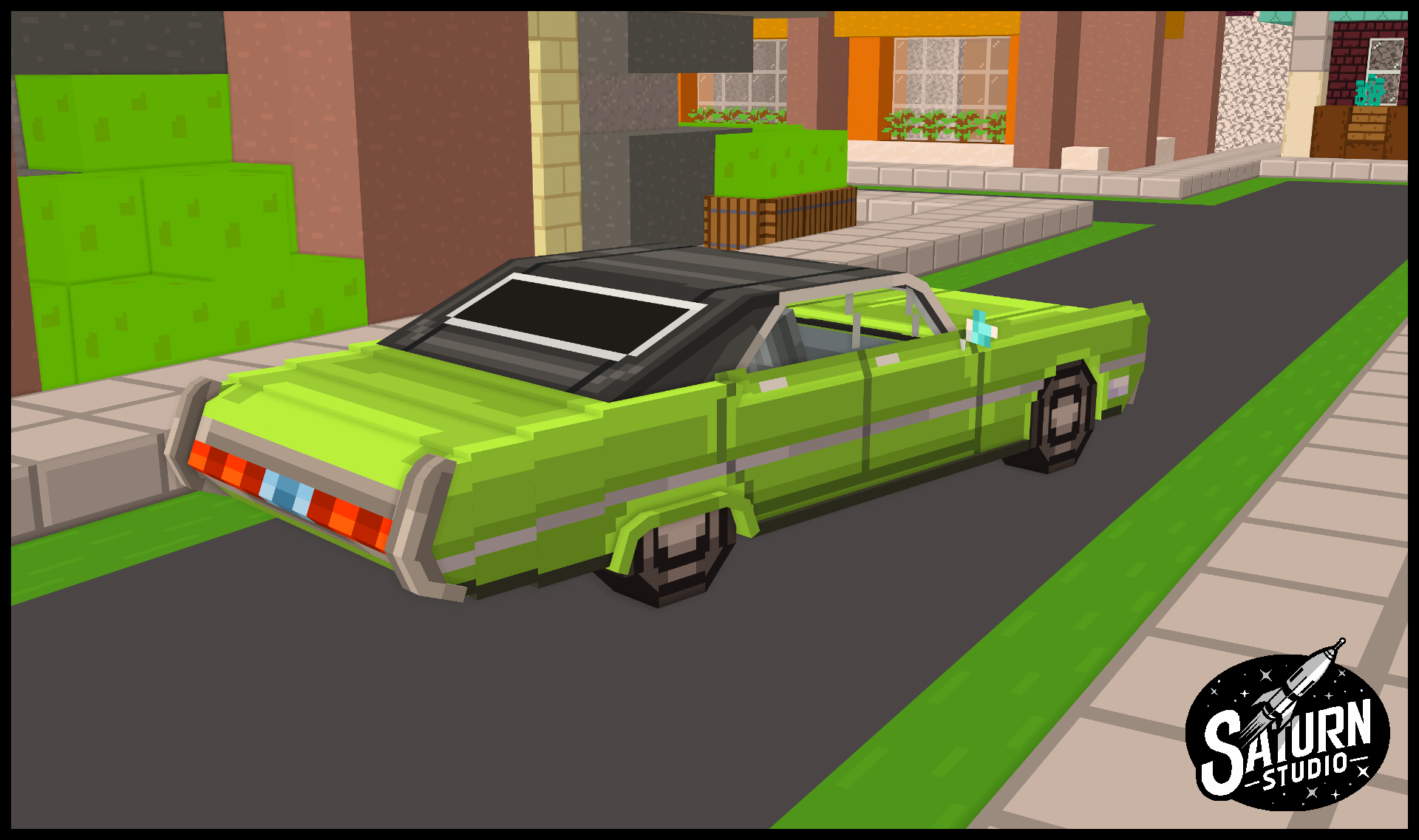 Chrysler Imperial LeBaron 1971 on Polymart - Minecraft Models