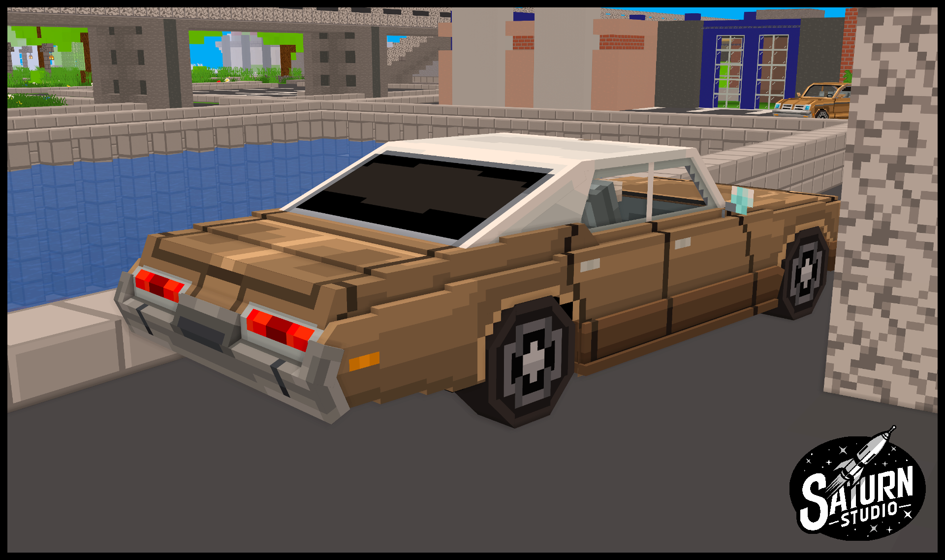 Dodge Monaco 1974 on Polymart - Minecraft Models