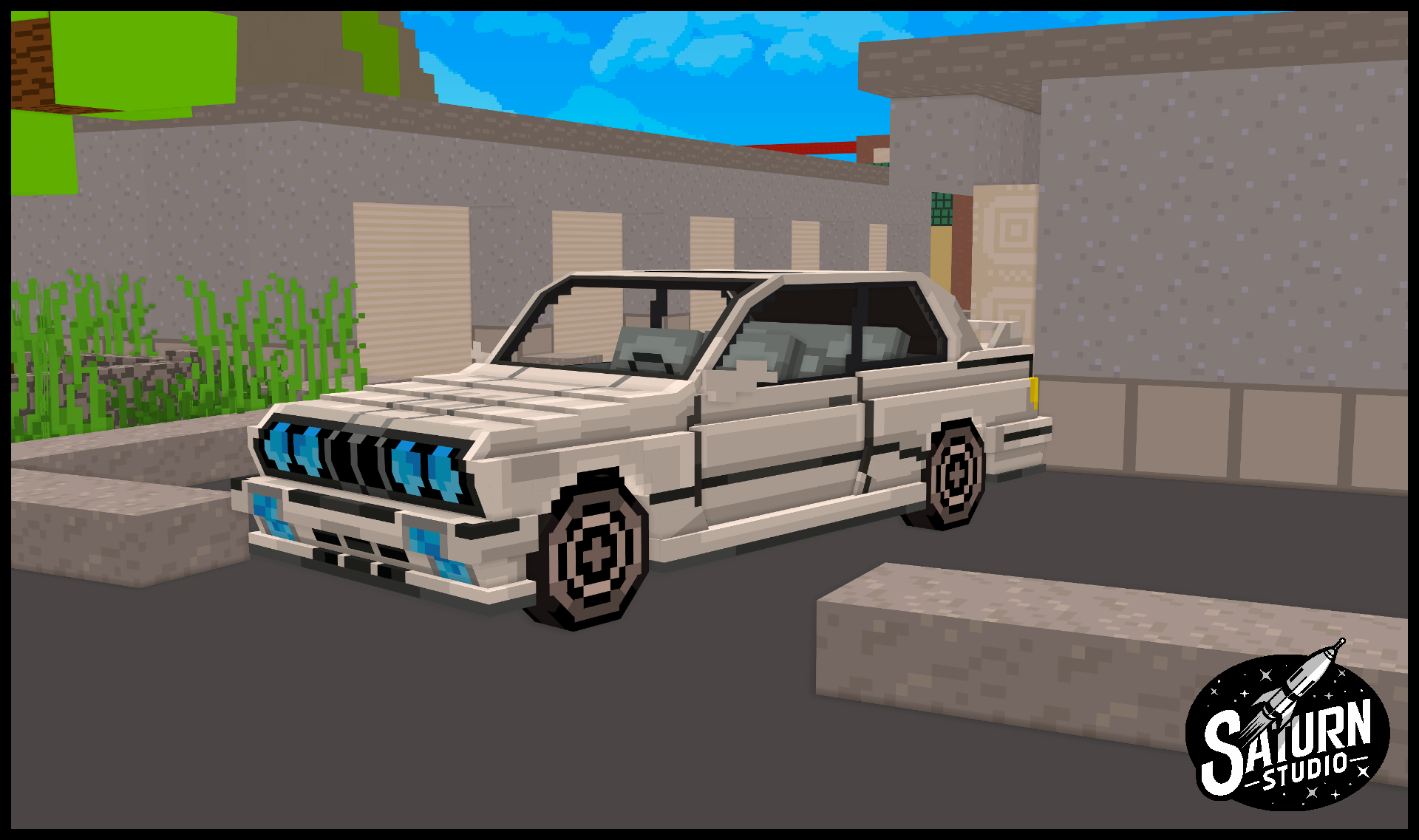 BMW E30 1985 on Polymart - Minecraft Models